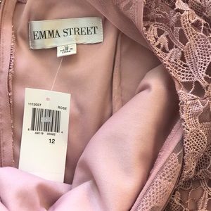 Emma Street | Dresses | Emma Street Beautiful Lace And Chiffon Gown ...